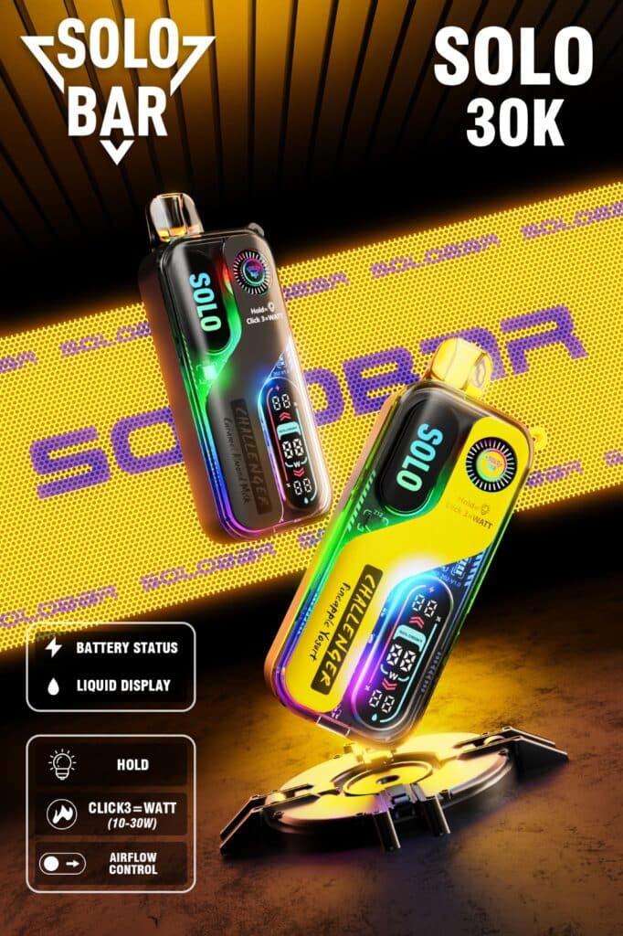 Solo Bar Challenger 30,000 Puffs - Vapetown